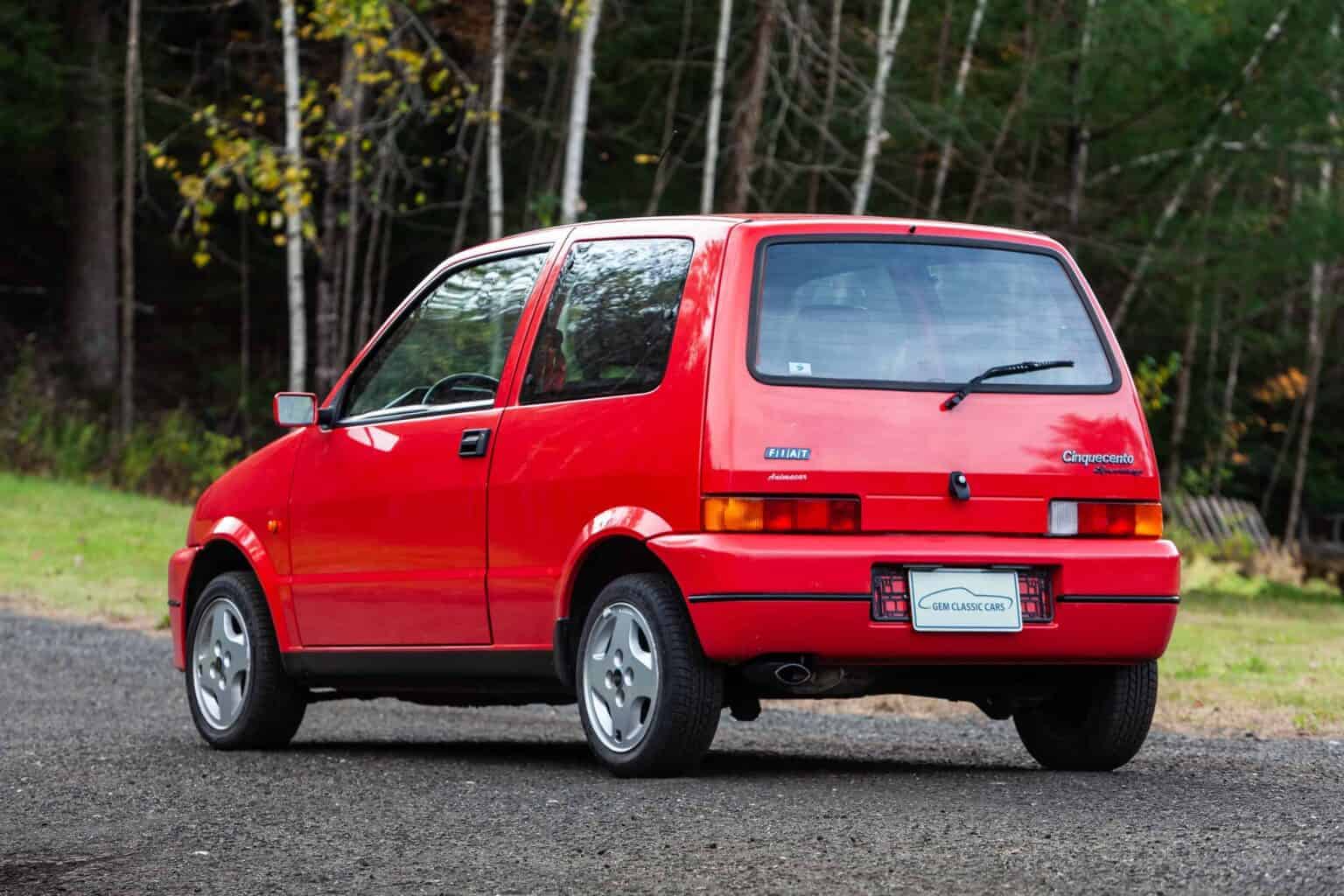 1995 FIAT CINQUECENTO “SOLD TO NEW YORK” – Gem Classic Cars